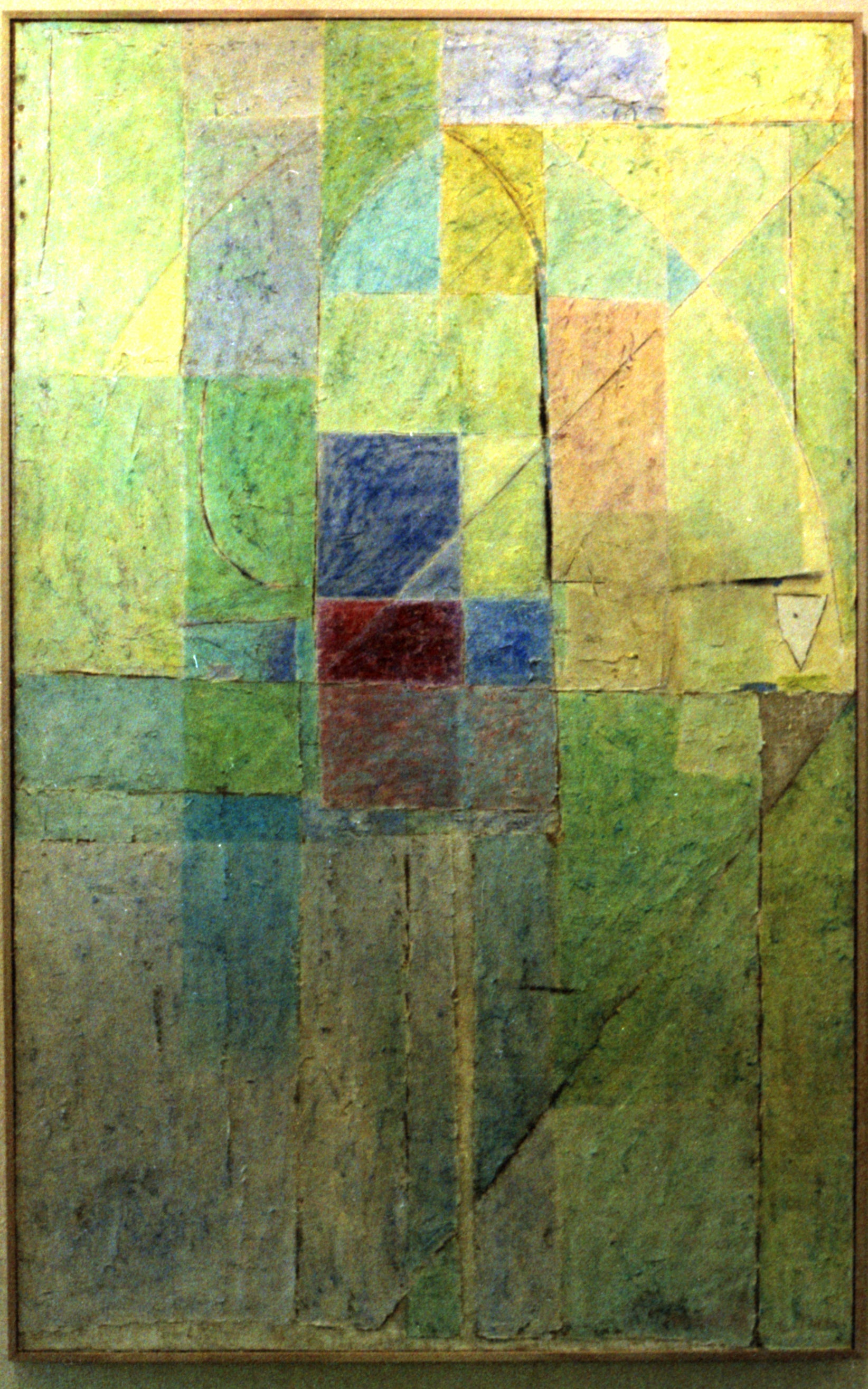 End Window. Acrylic. 1985 – Christine Mathieson